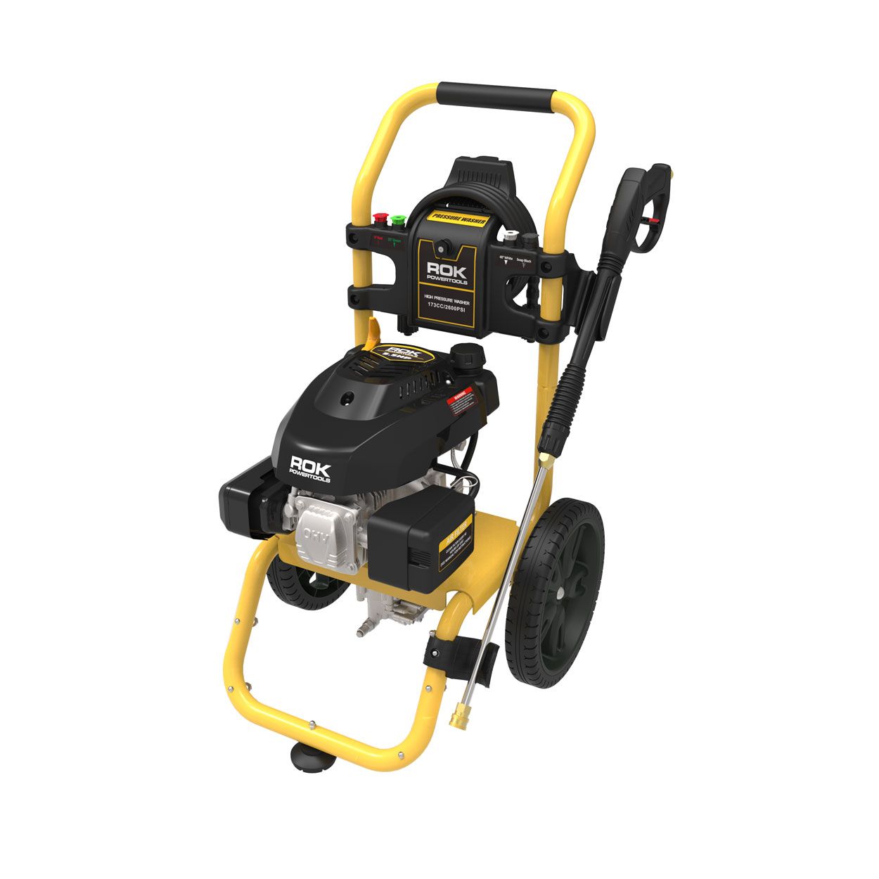 Rok High Petrol Pressure Washer 173cc | Woodie's