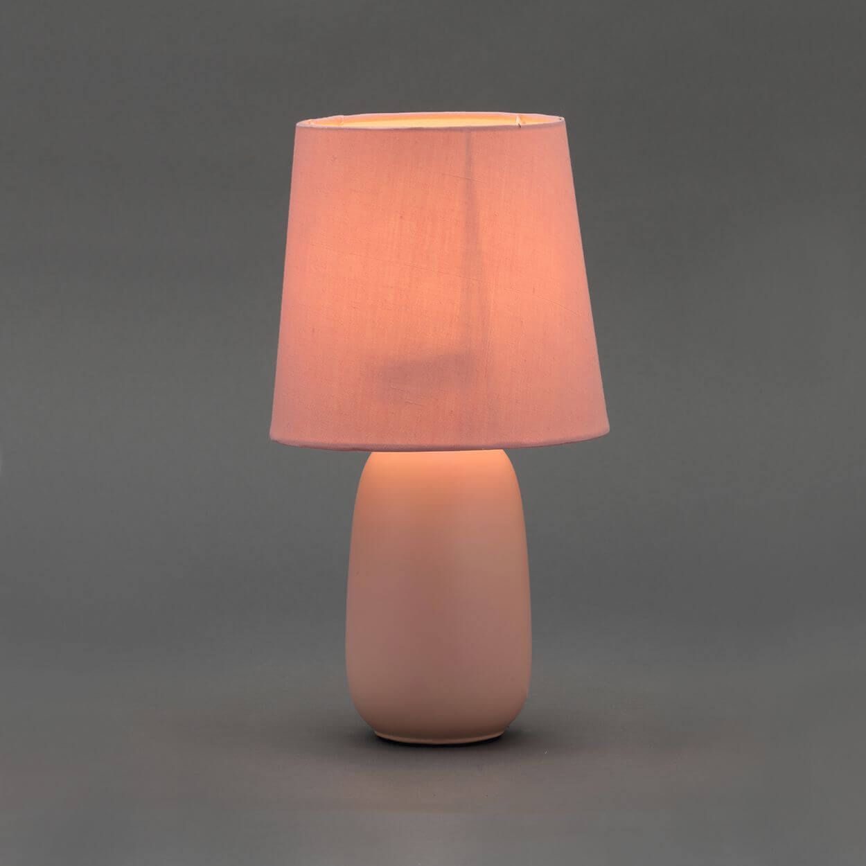 Sara Table Lamp Pink | Woodie's