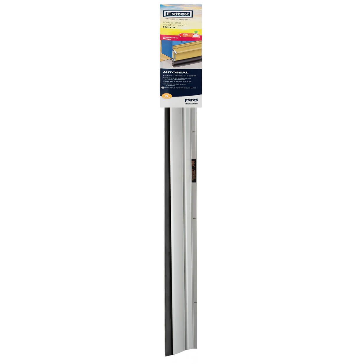 automatic door draught excluder