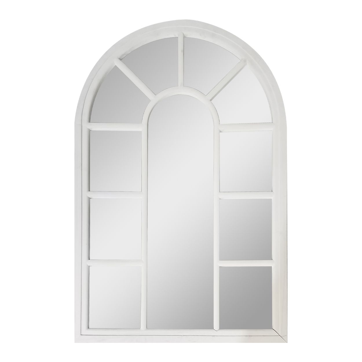 white mirror window