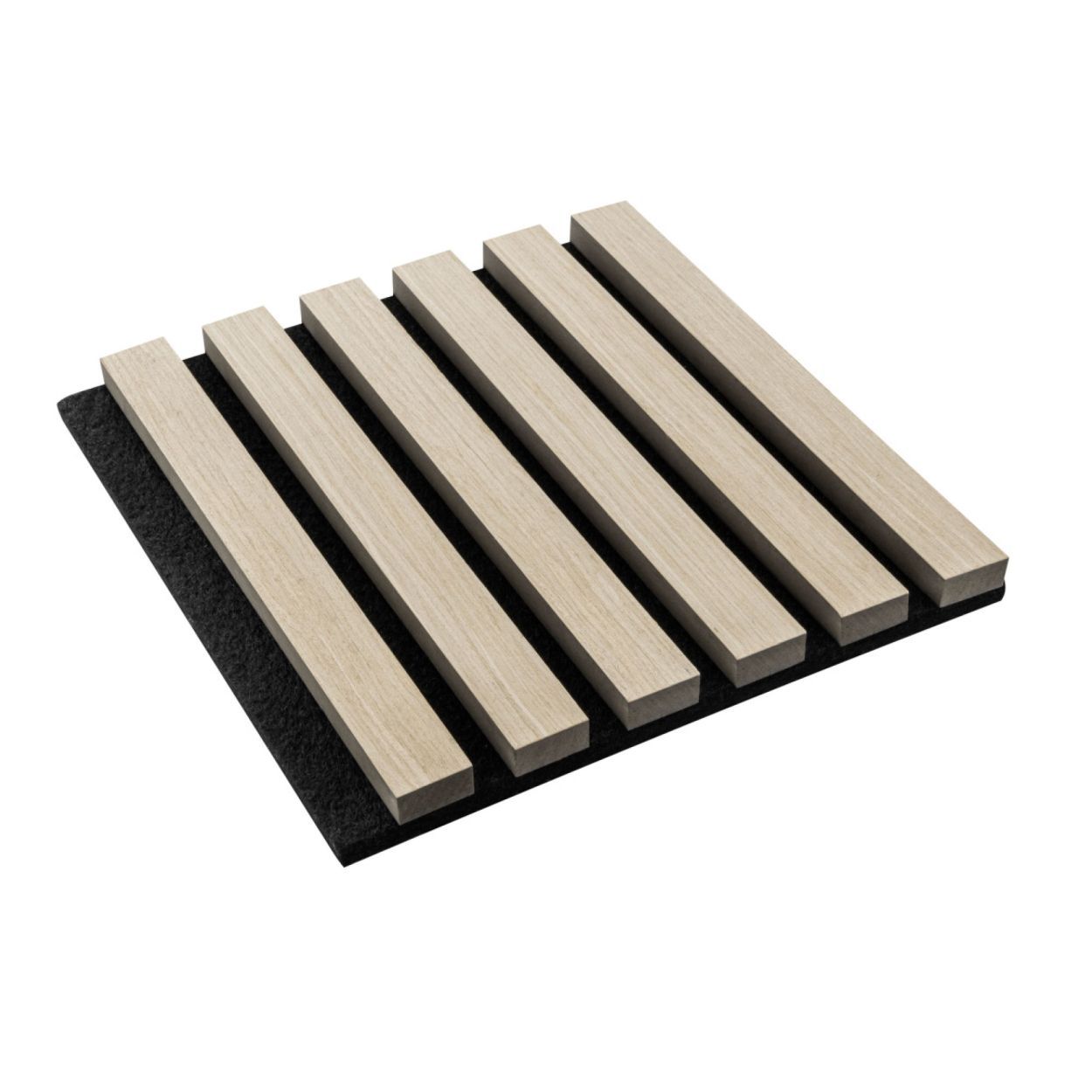 Light Oak Acoustic Wall Panel 2.4m x 600mm | Woodie's