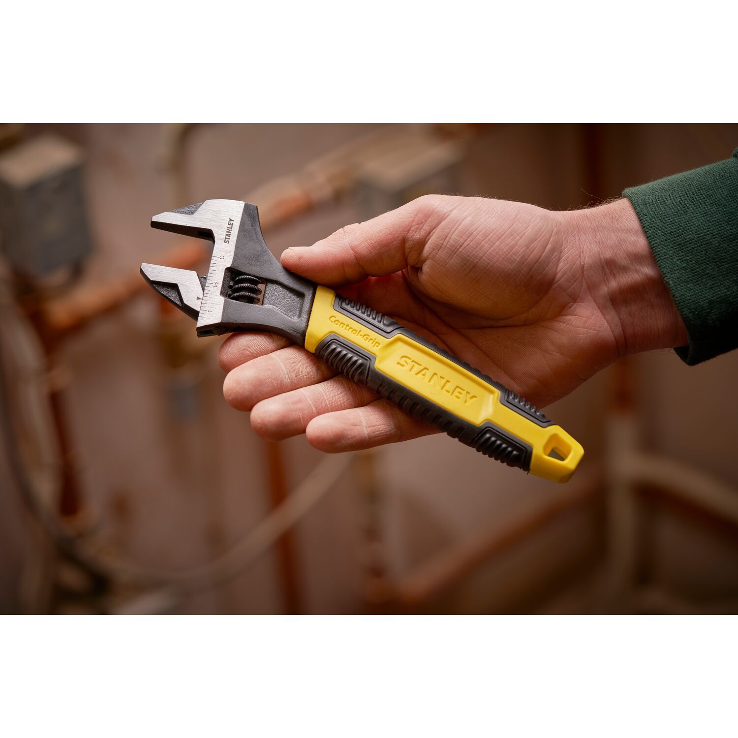 Stanley Adjustable Wrench 250Mm | Woodie's